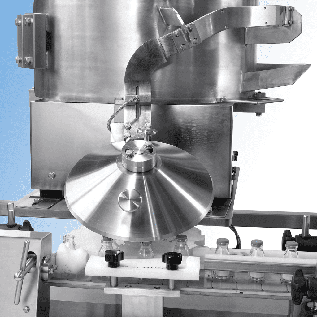 Stoppering Machine | Speeds Up To 400 Containers/minute.